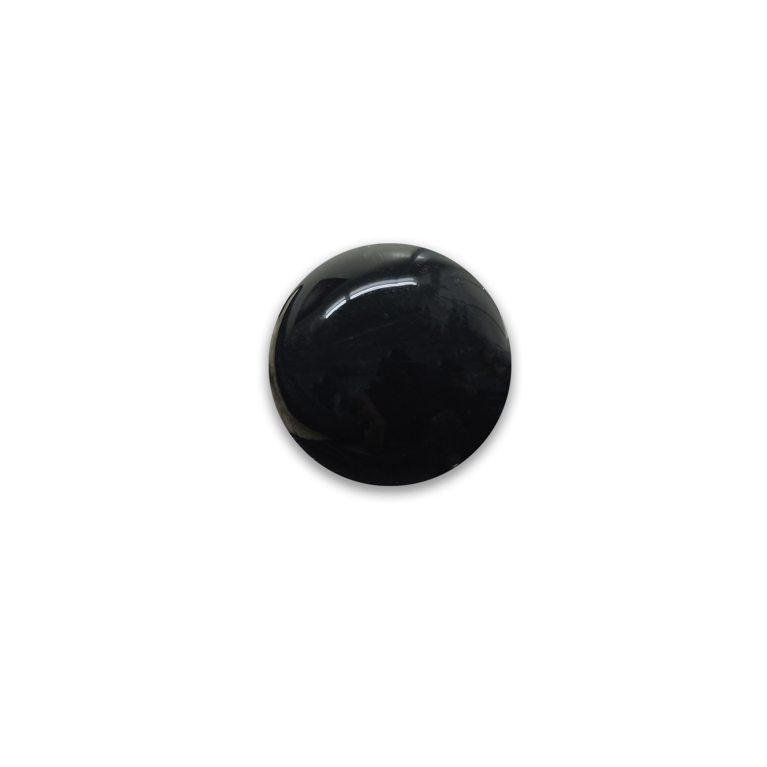 Black Chromed Button Lin 28 | Panini
