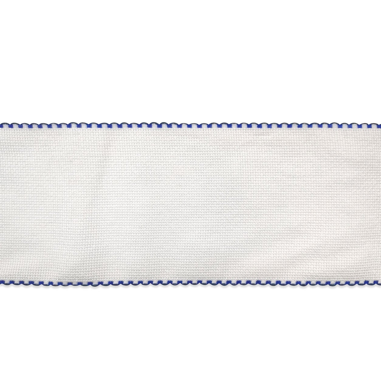 Blue Edges Aida Cloth Stitchable Trim