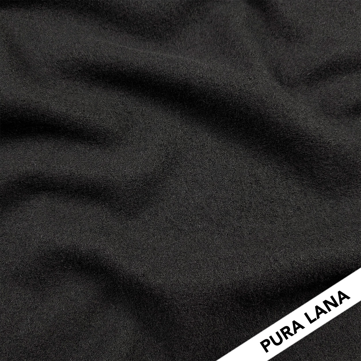 Black Loden Boiled Wool | Panini