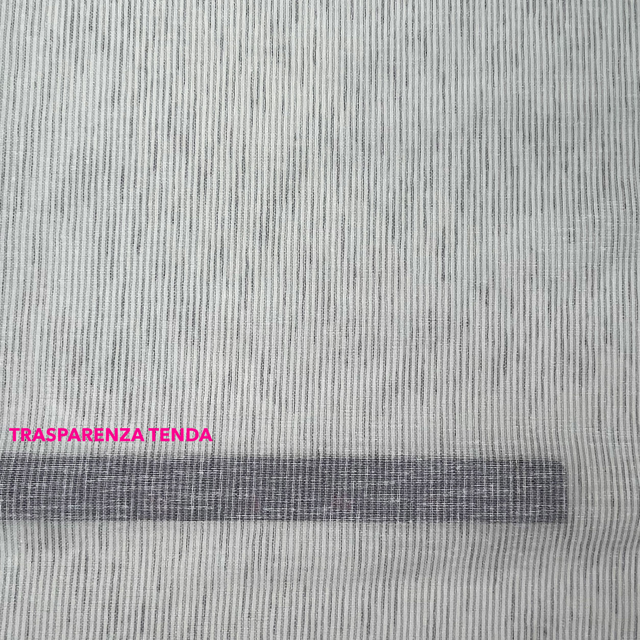 Tenda Millerighe Grigio | Panini Tessuti