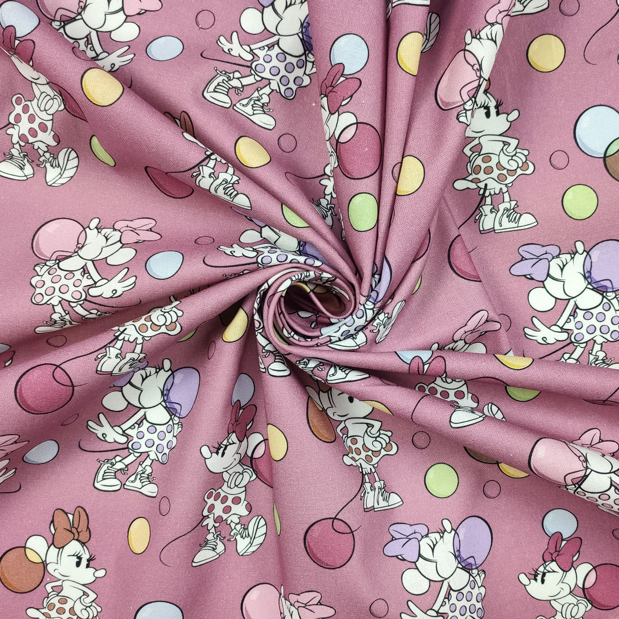 Disney Minnie Mouse 100% Cotton Fabric