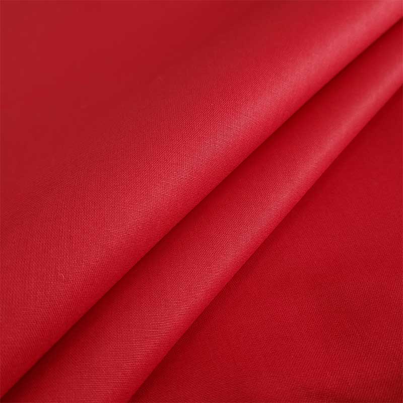 Pure Cotton Fabric Lux Sheet Solid Red