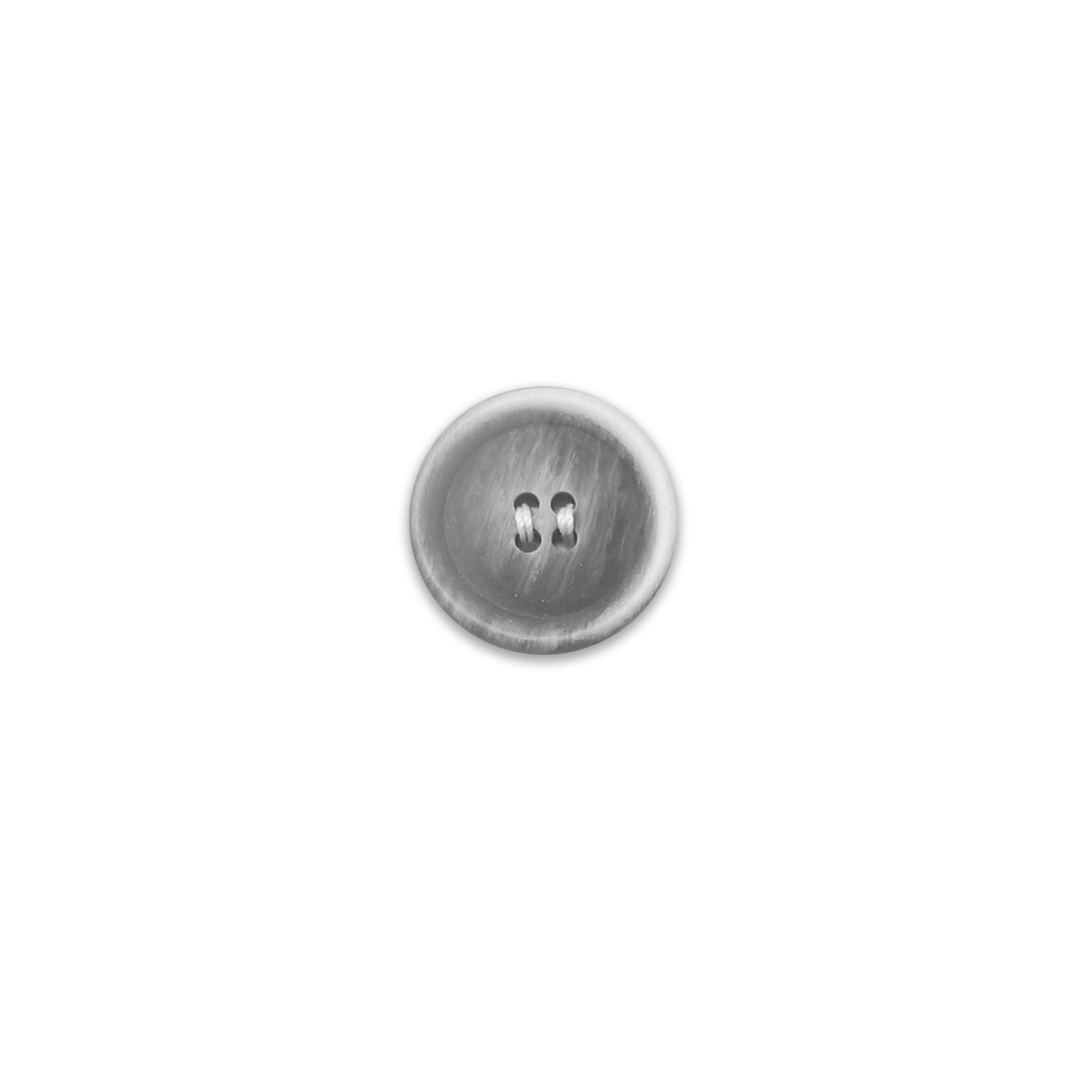Grey Melange Linear Matt Button 32