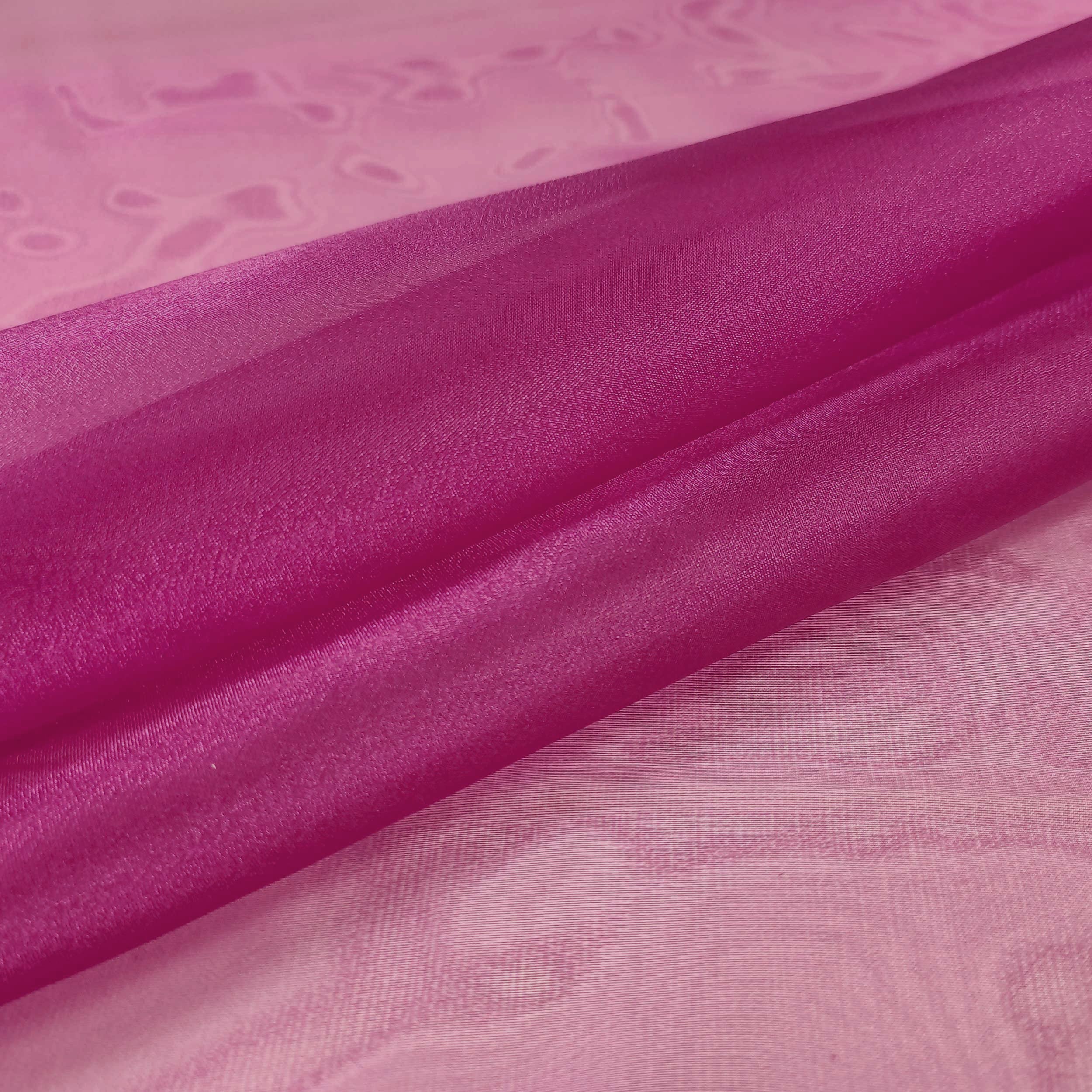 Dressmaking Organza Fabric in Purple