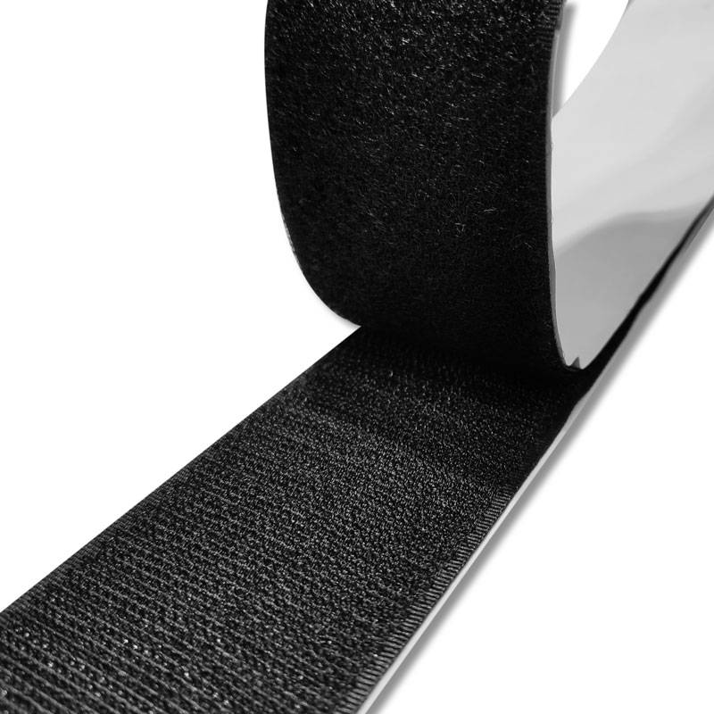Velcro da Cucire 5cm Nero Parte Uncinata Rigida | Panini