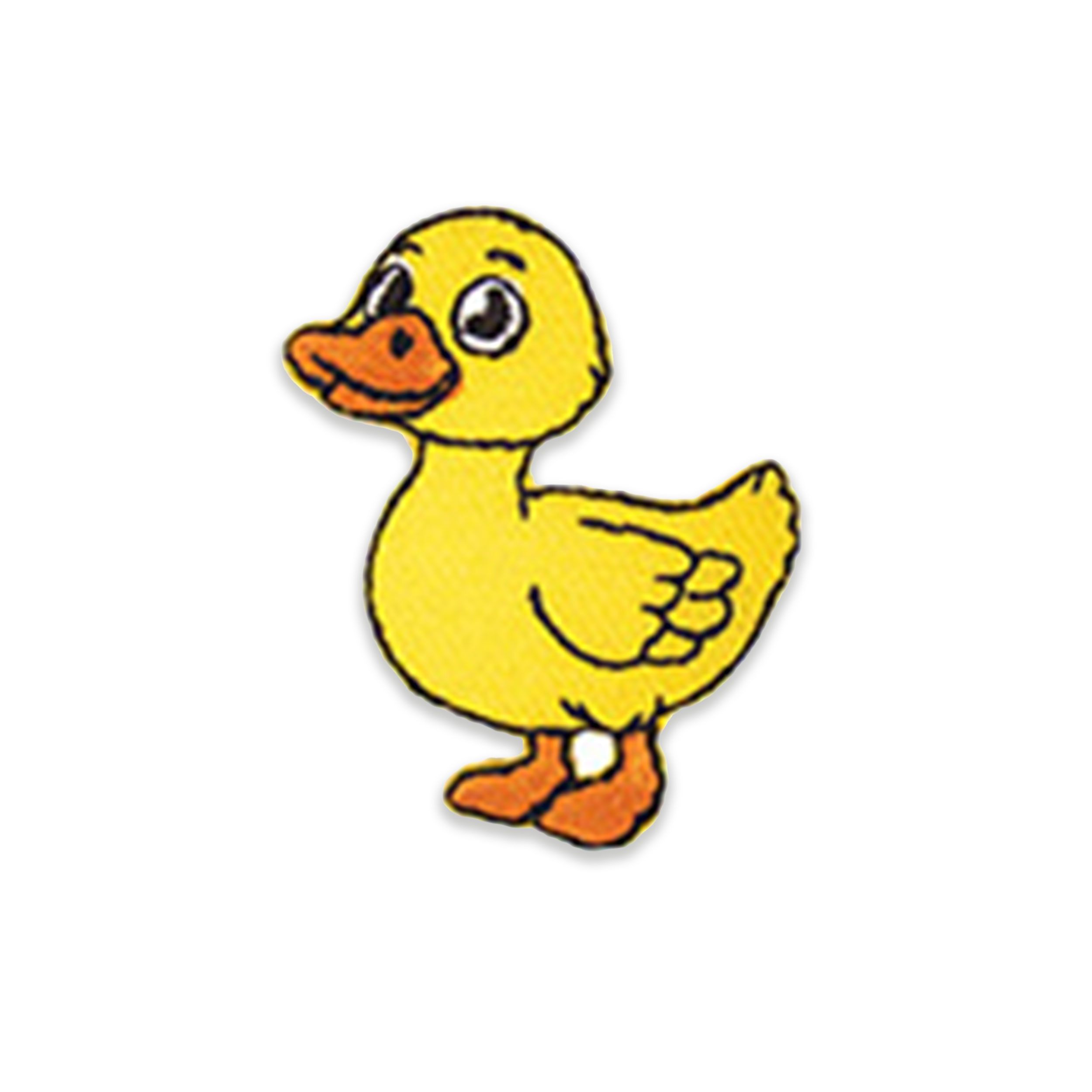 Heat-Adhesive Patch with Yellow Duck