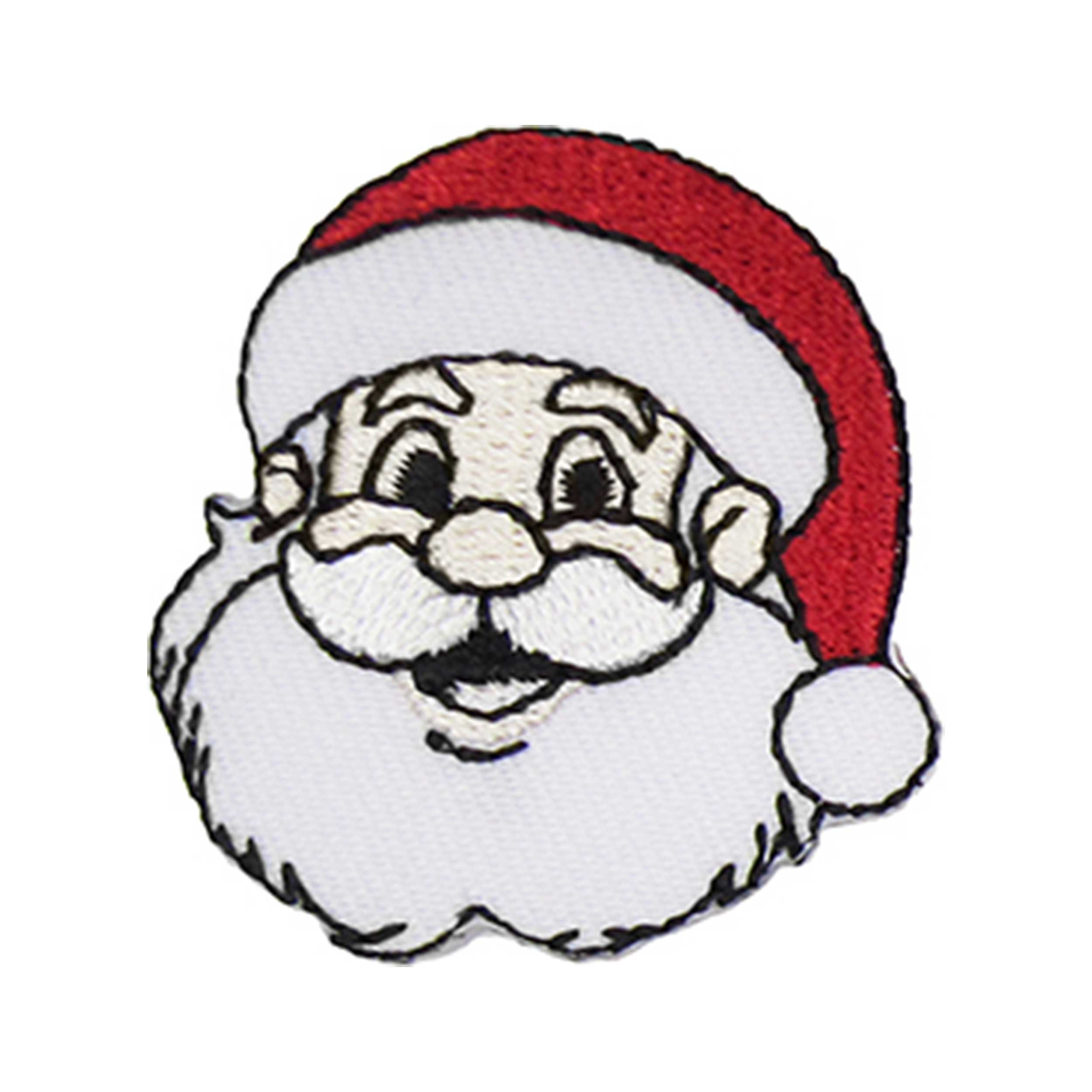Patch thermoadhésif de Noël avec le Père Noël