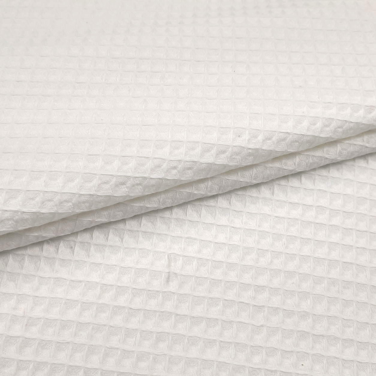 White Waffle Fabric