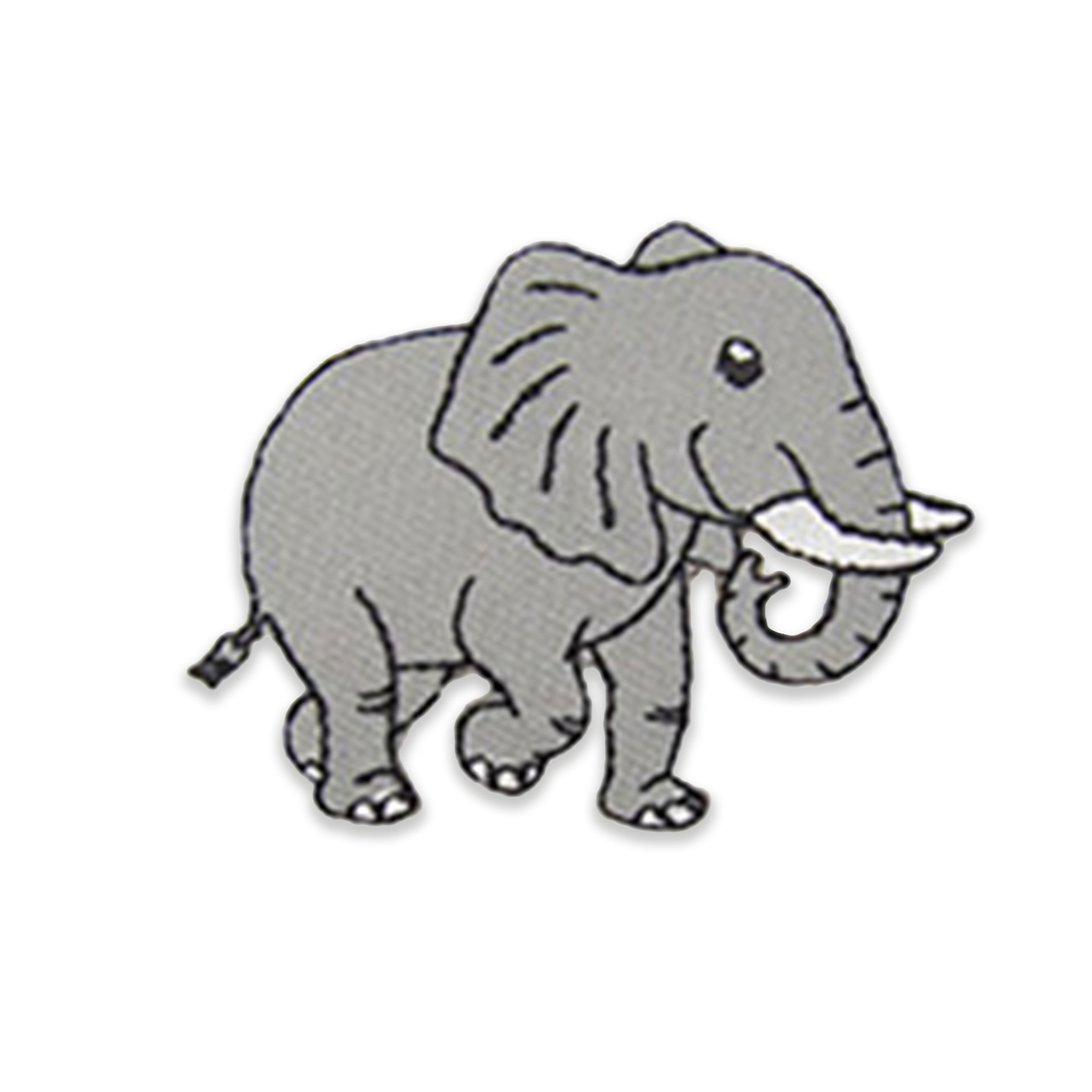 Thermo-Adhesive Elephant Patch