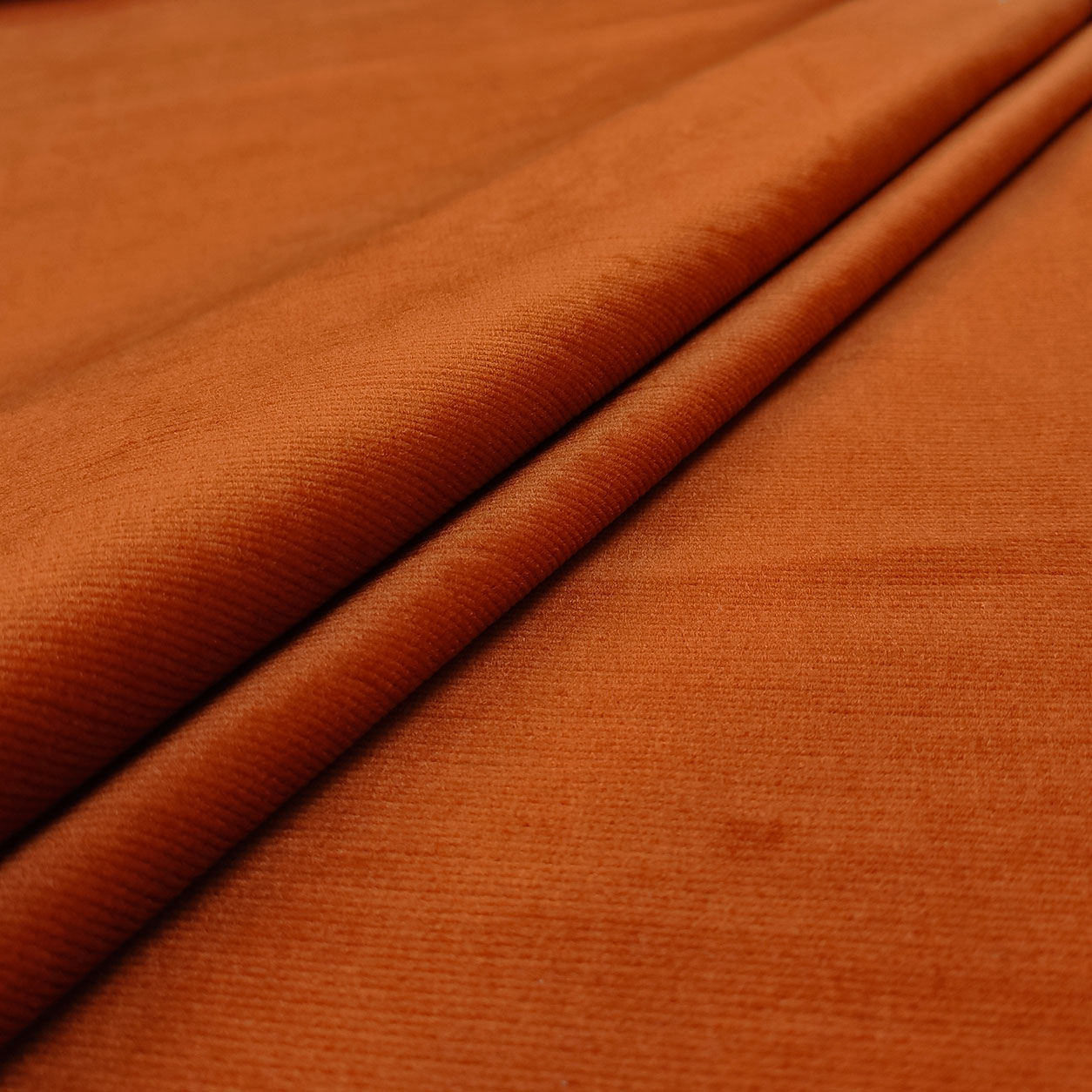 Brick Red Heavyweight Velvet Fabric