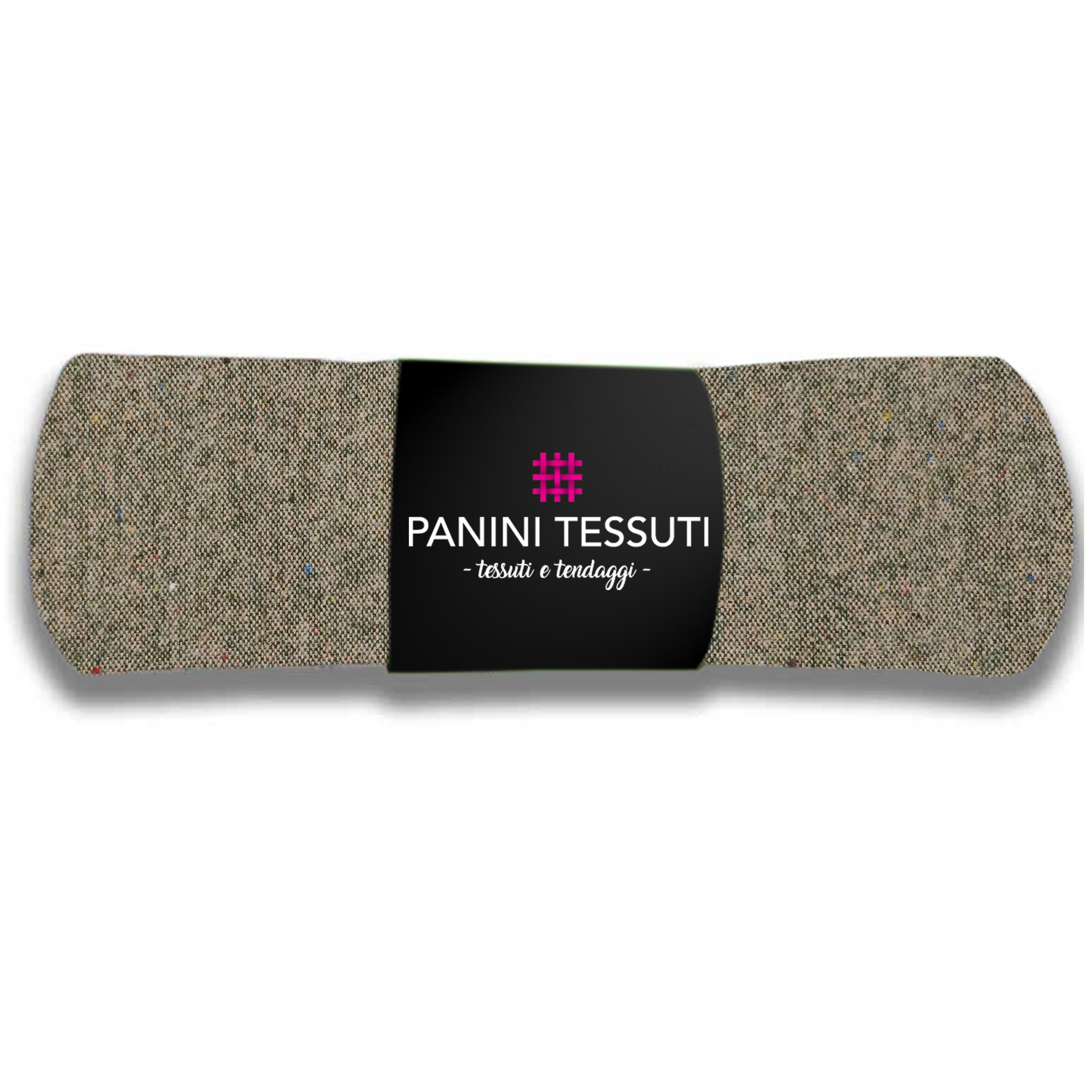 Scampolino in Tinta Melange Verde 70x150 cm