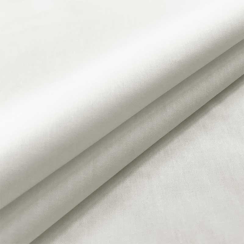 Fabric 100% Cotton Lux Sheet Solid Colour Cream
