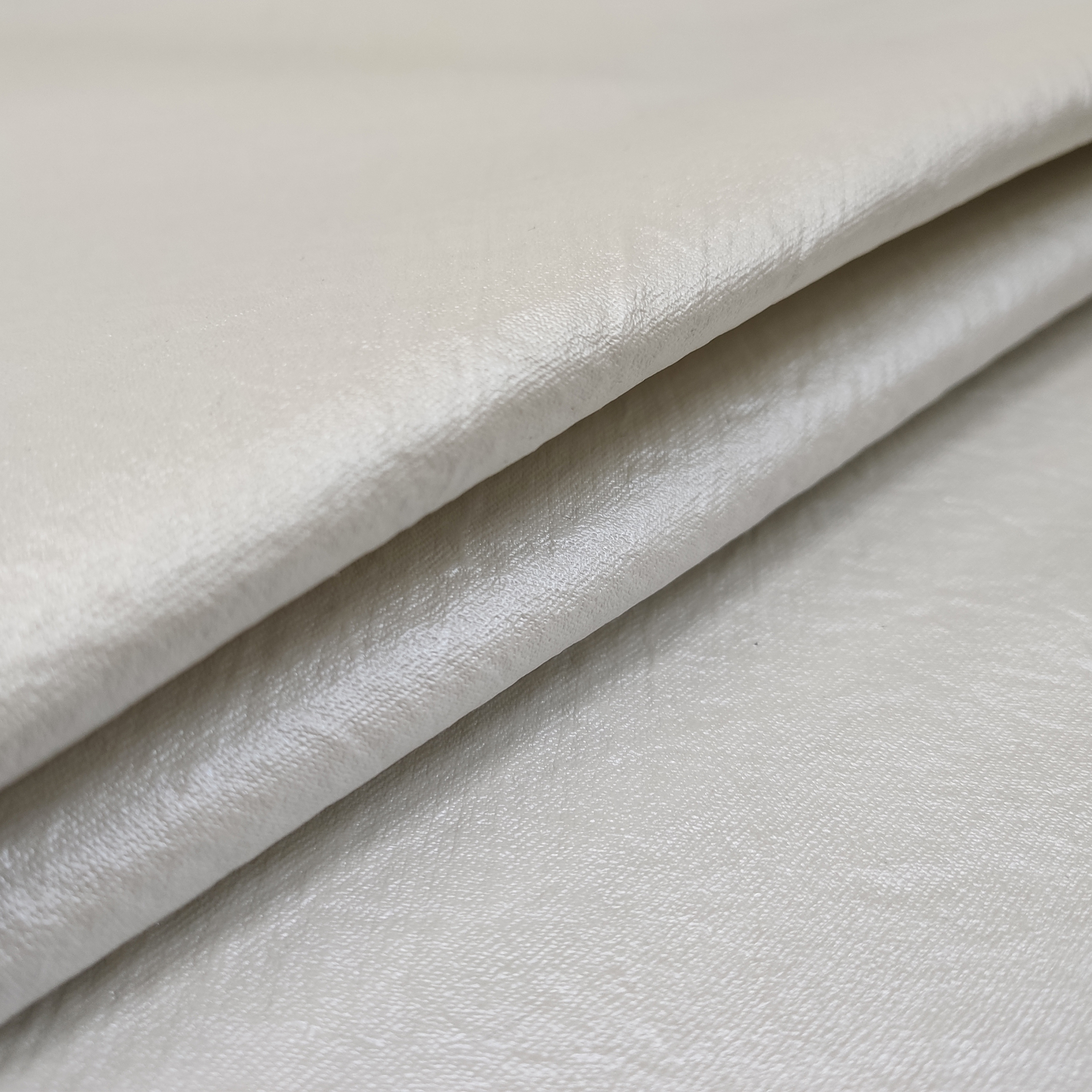 Nacre Embossed Faux Leather Fabric