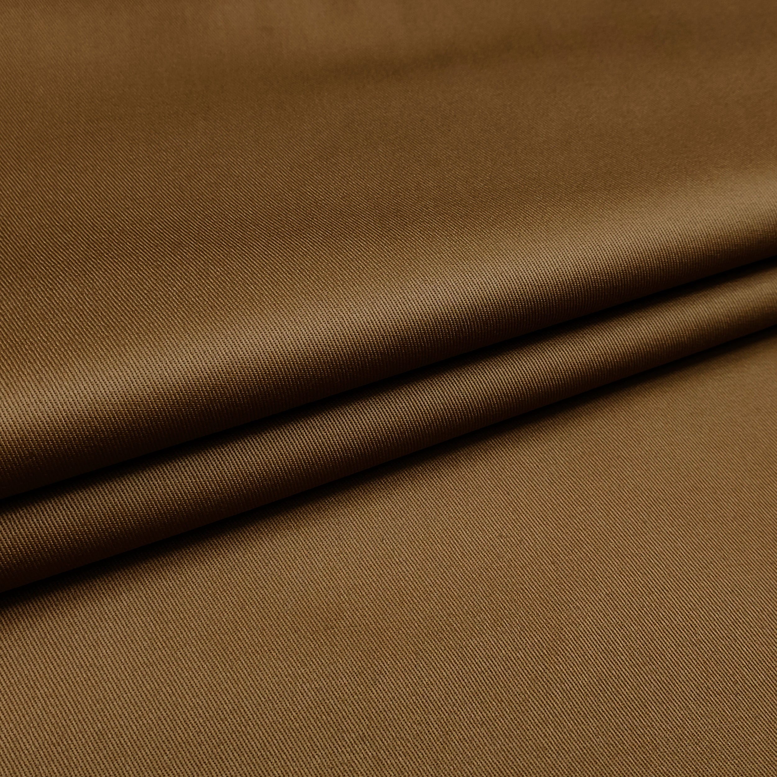 Camel Cotton Gabardine Fabric for Sale