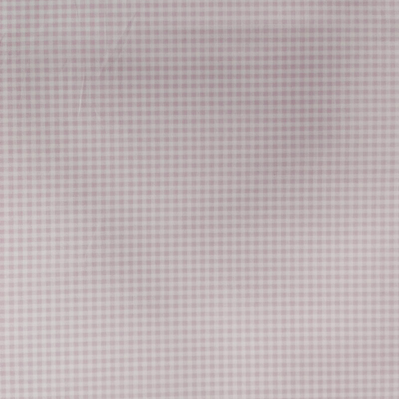 Baby Pink Gingham Cotton Fabric