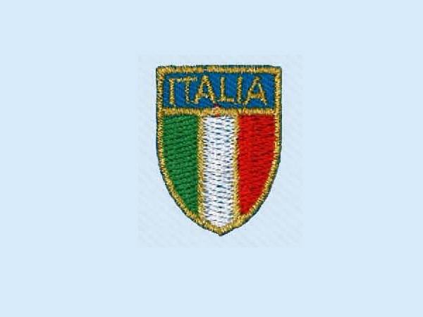 Applicazione Stemma Italia Oro Piccolo | Panini Tessuti Tendaggi