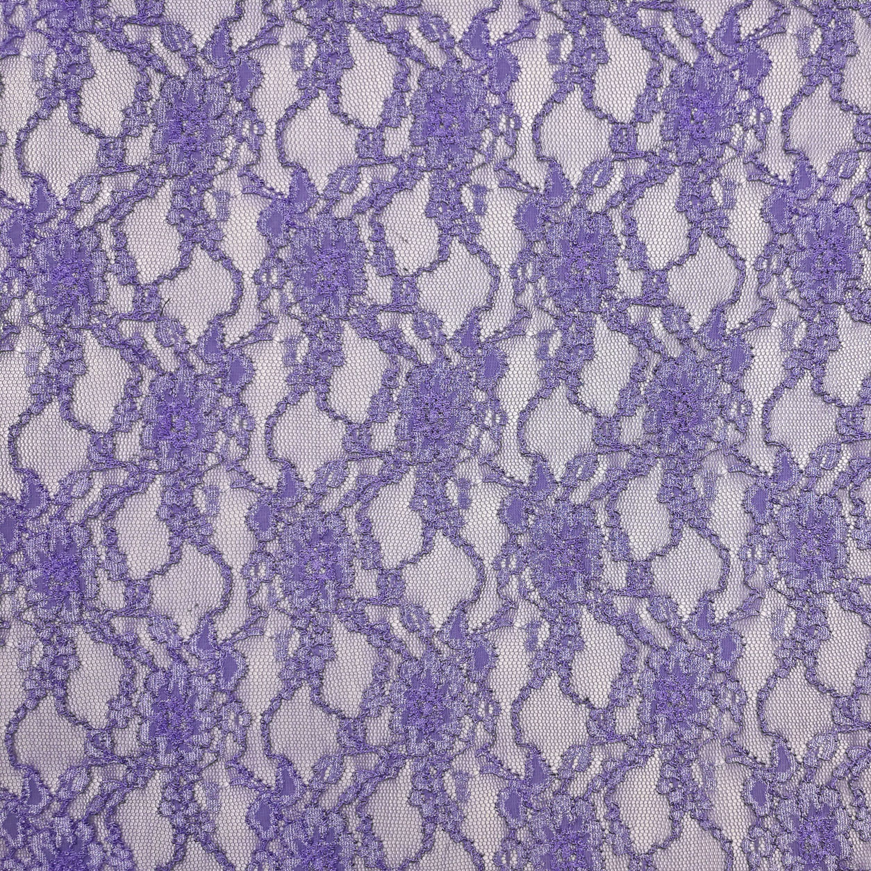Purple stretch lace fabric store