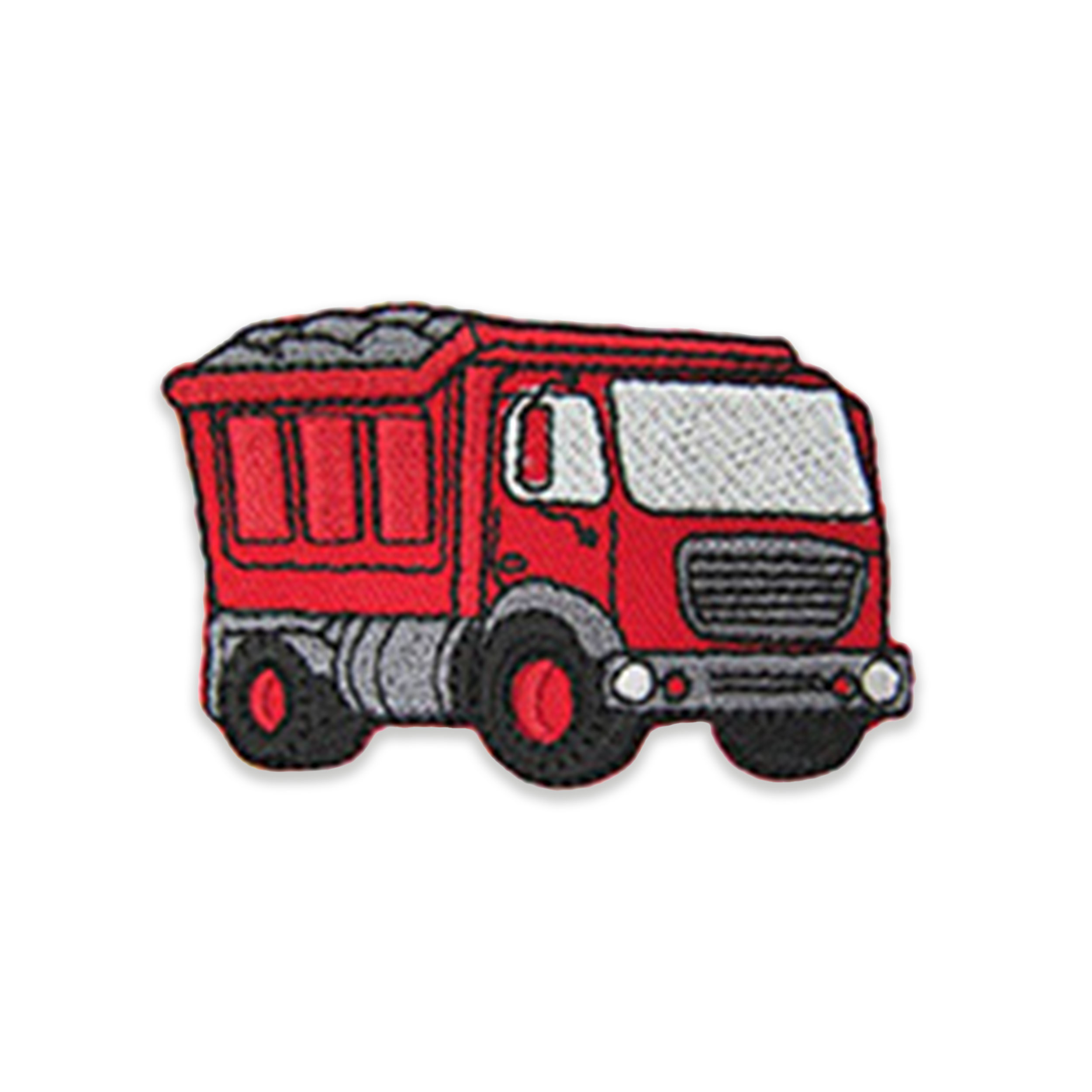 Thermo Adhesive Patch Truck Red