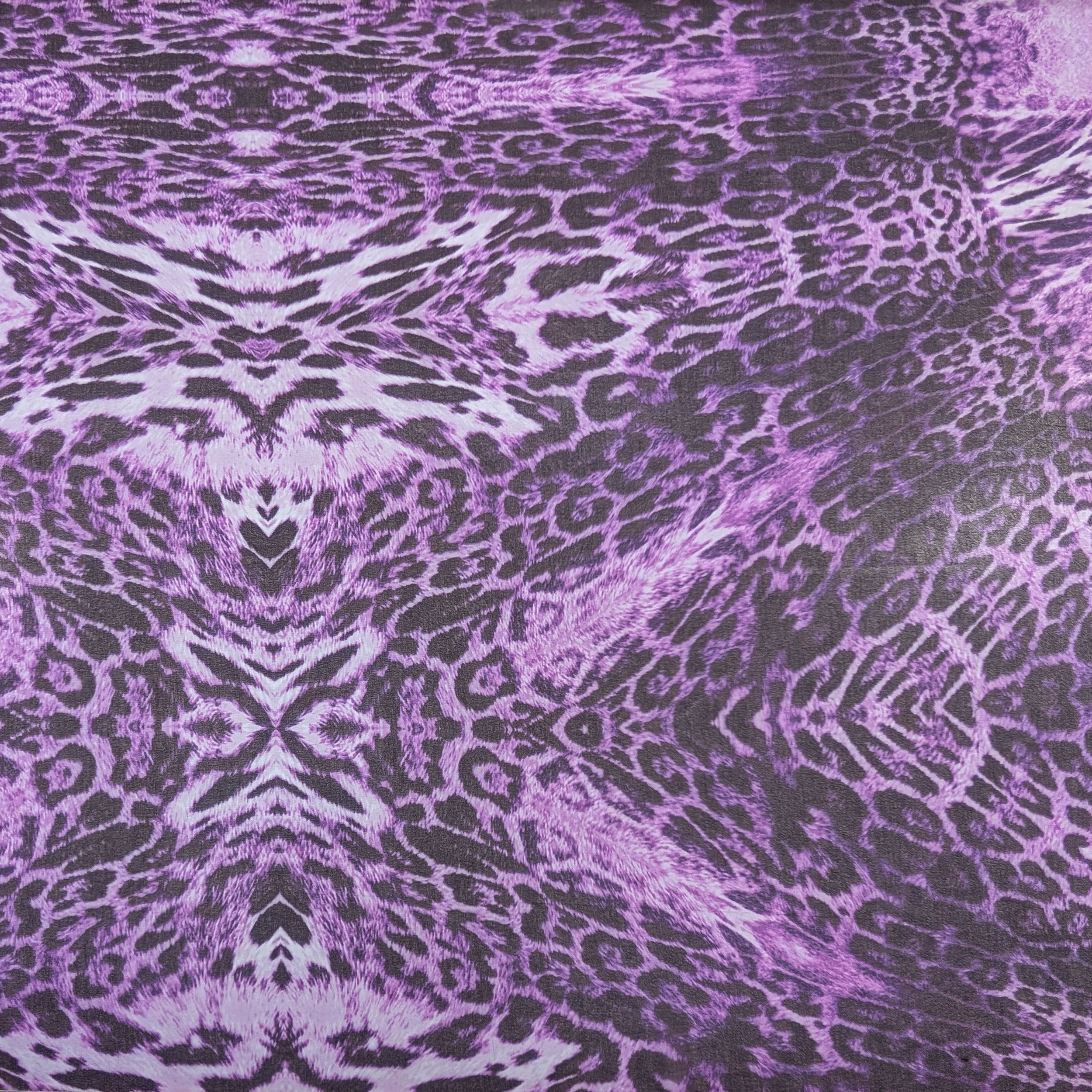 Chiffon Patterned Chiffon Fabric Purple