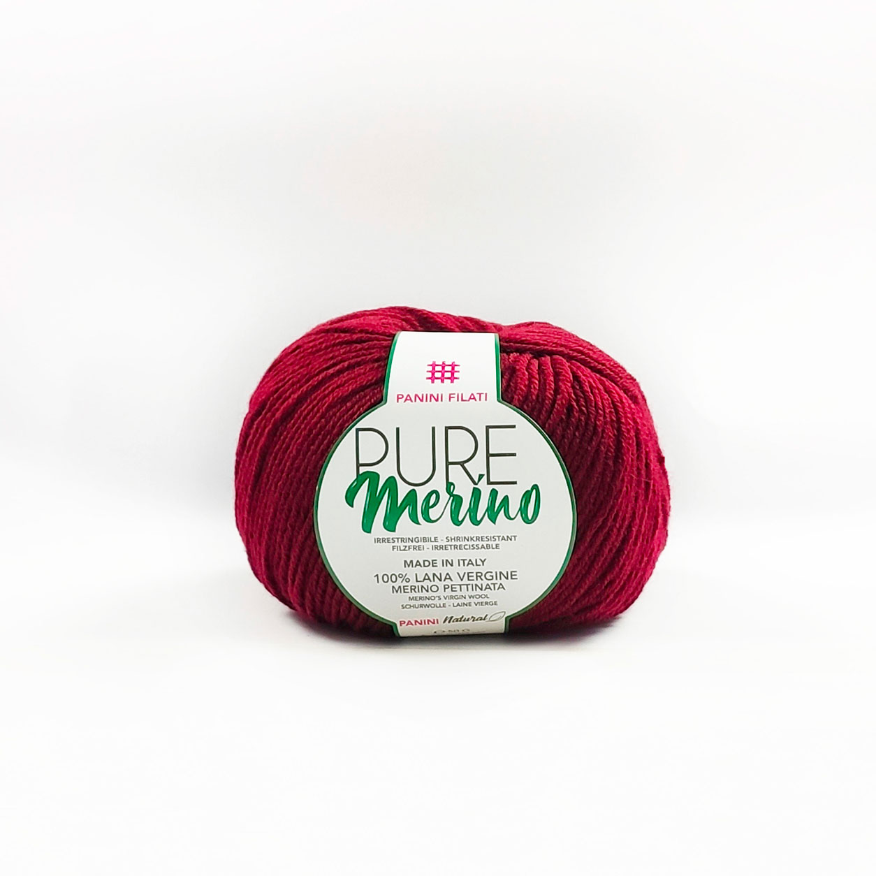 Pure Merino Wool Bordeaux | Panini