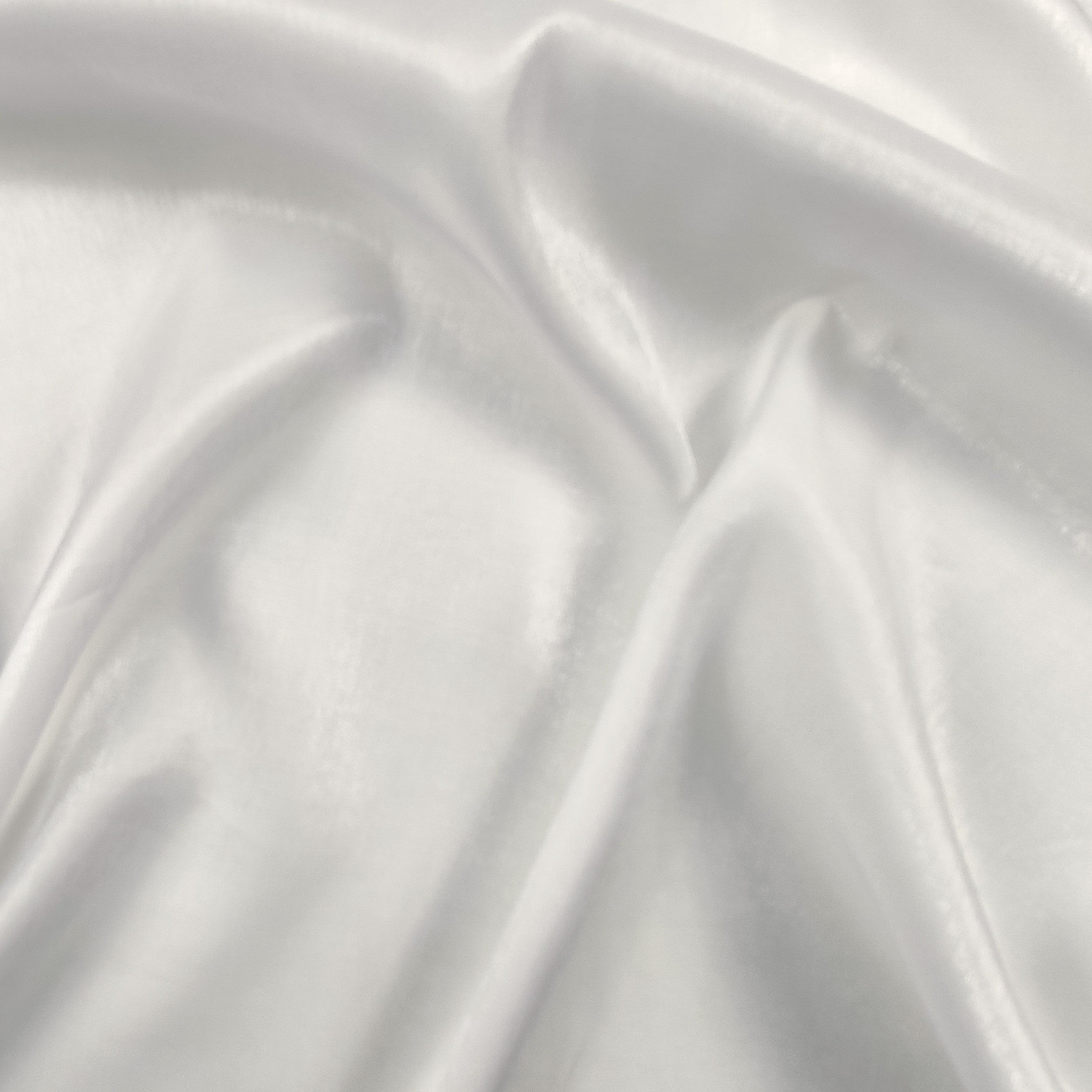 White Lurex Coated Satin for Brides