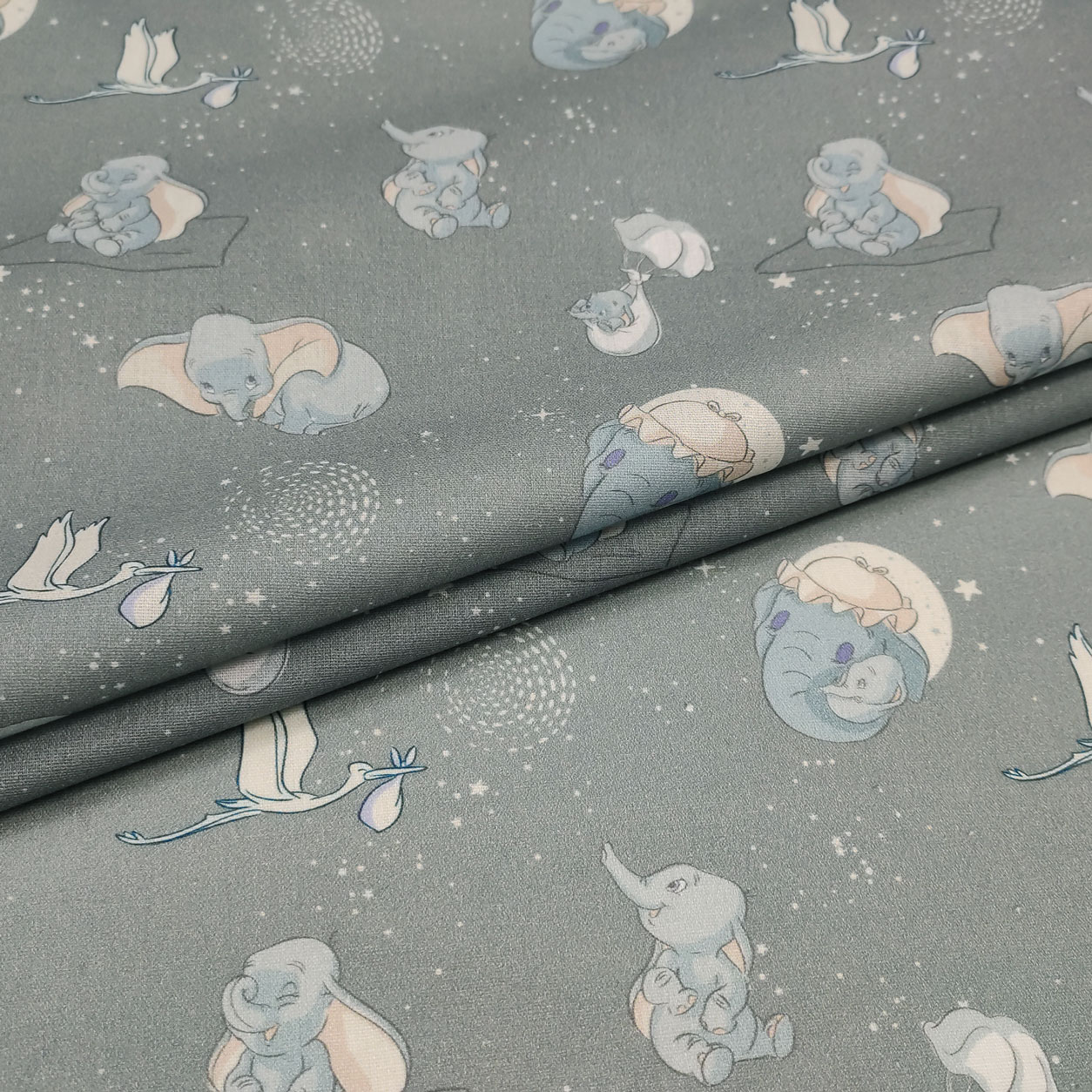 Walt Disney Dumbo Cotton Fabric