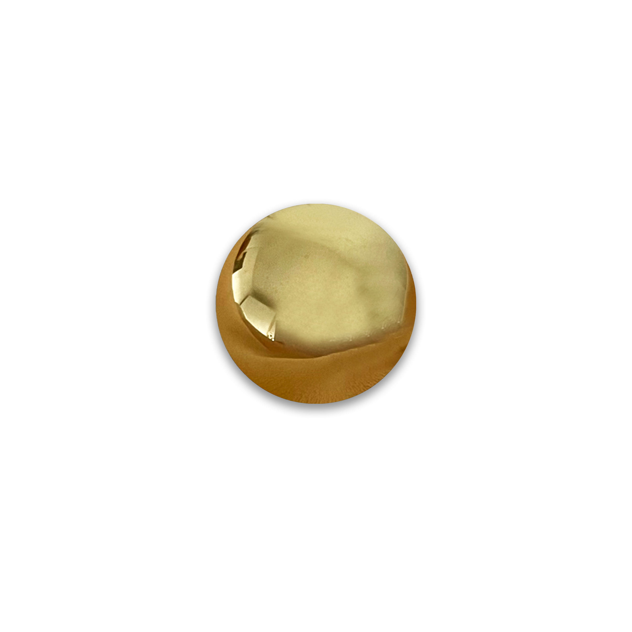 Gold Chromed Button Lin 36 | Panini