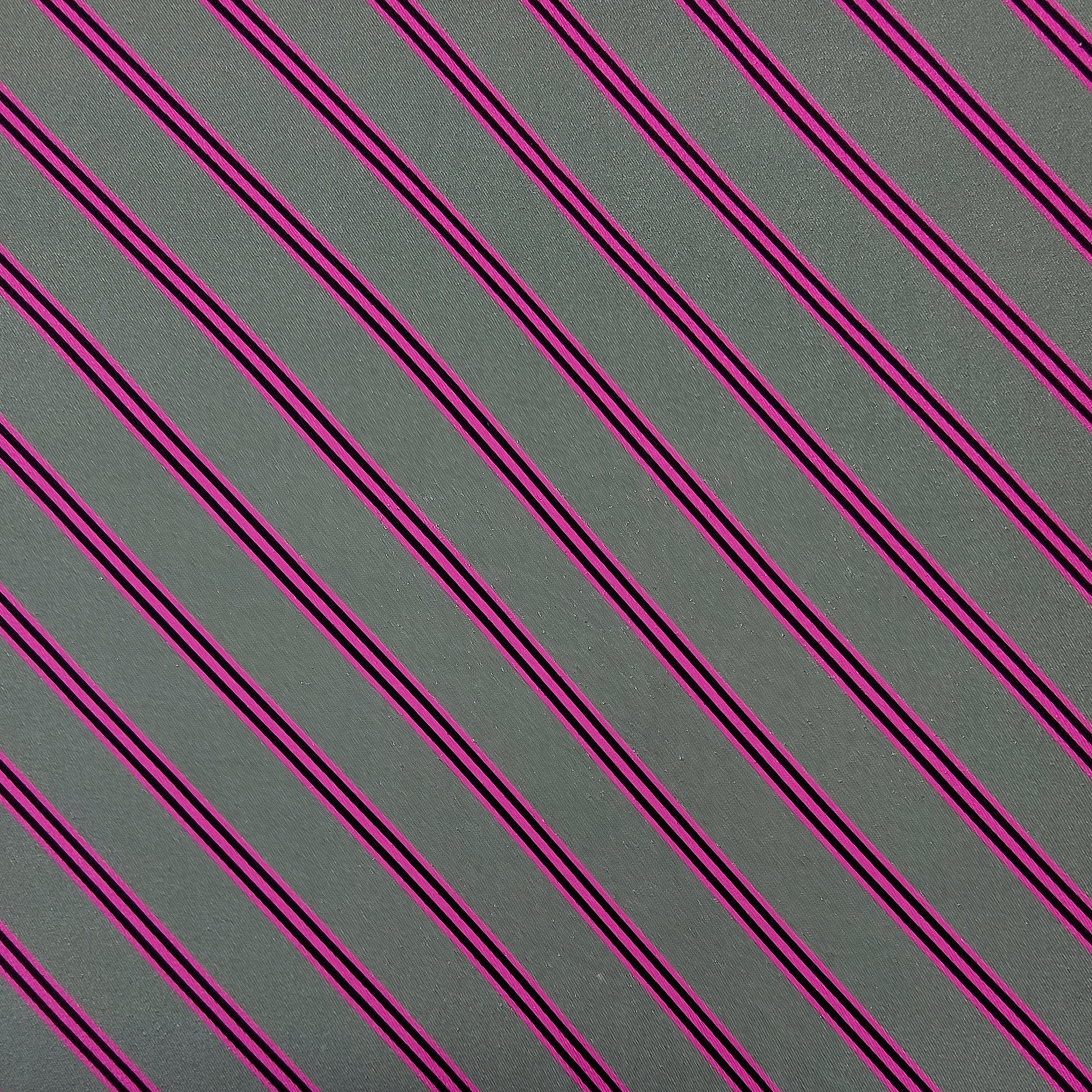 Cotton Fabric Oblique Lines Fuxia Grey Background
